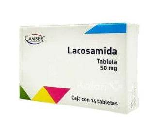 Lacosamida 50 Mg Con 14 Tabletas Camber