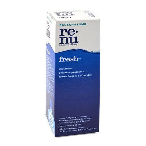 Renu Plus No Rub 60 Ml Solución