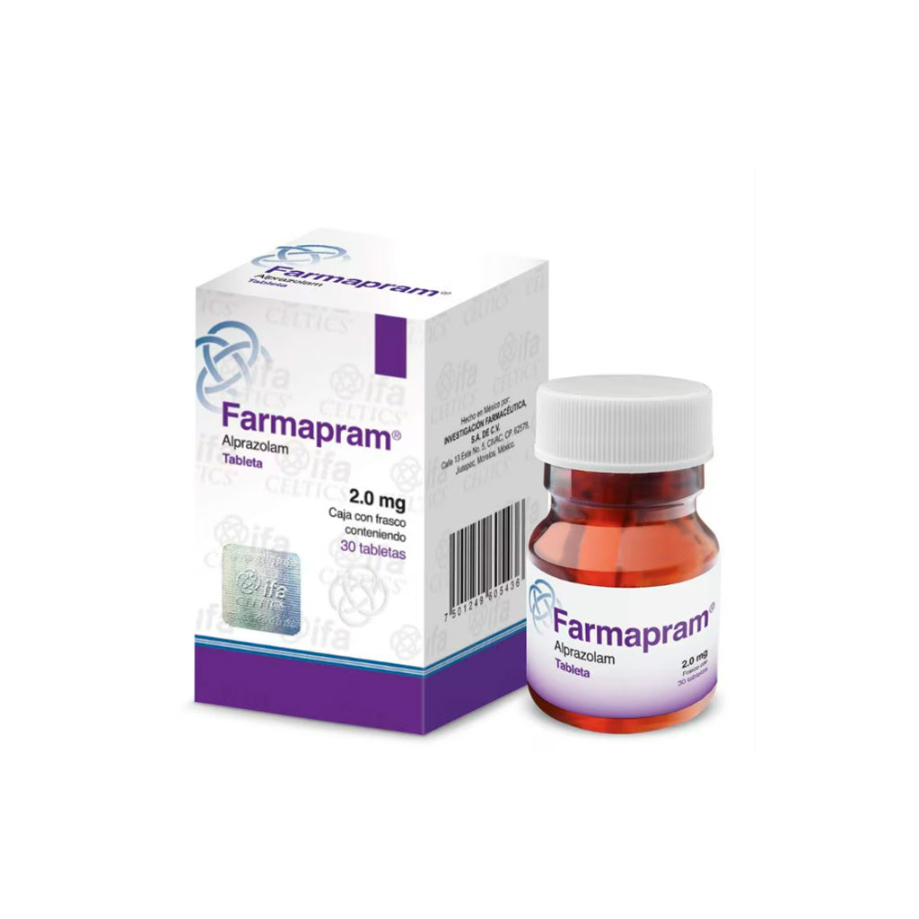 Alprazolam 2 Mg Con 30 Tabletas Ifa