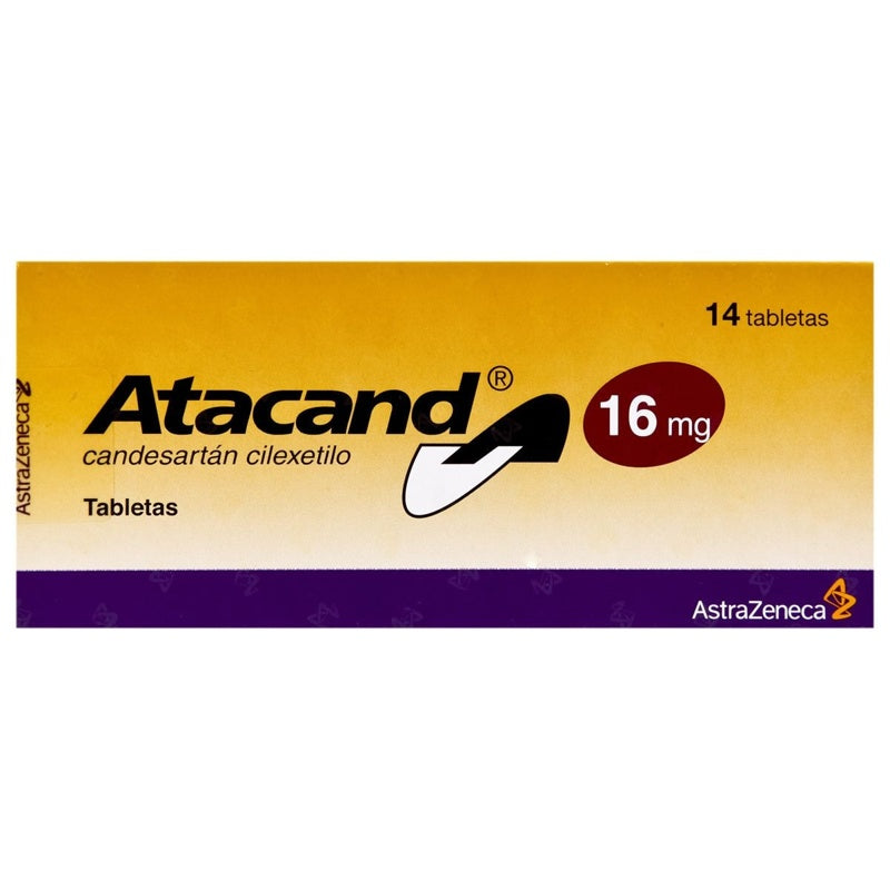 Atacand 16 Mg Con 14 Tabletas