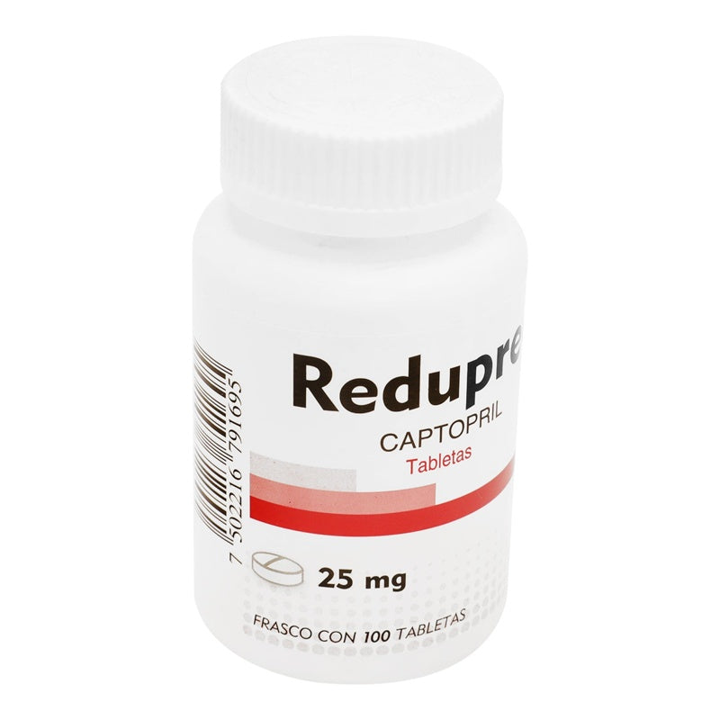 Capsulas Topril 25 Mg Con Con 100 Tabletas Reduprec