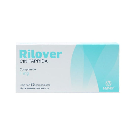 Cinitaprida 1 Mg Con 25 Tabletas Rilover