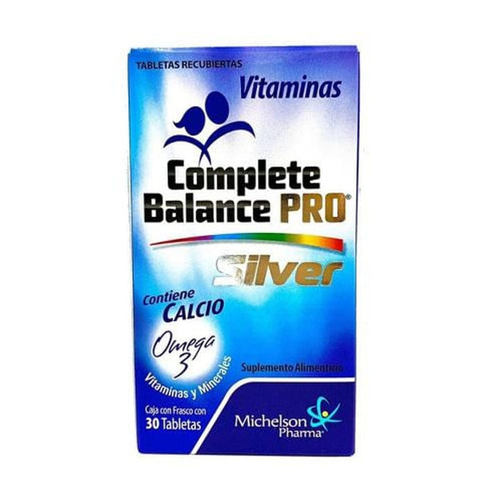 Complete Silver 30 Tabletas Suplemento Alimenticio
