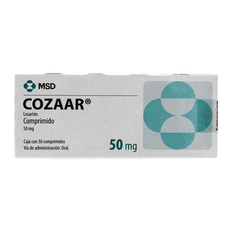 Cozaar 50 Mg Con 30+30 Grageas