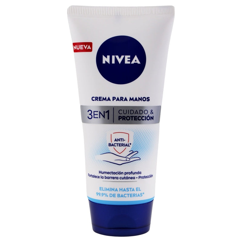 Crema Nivea-Bacte 3En1 Para Manos 75 Ml