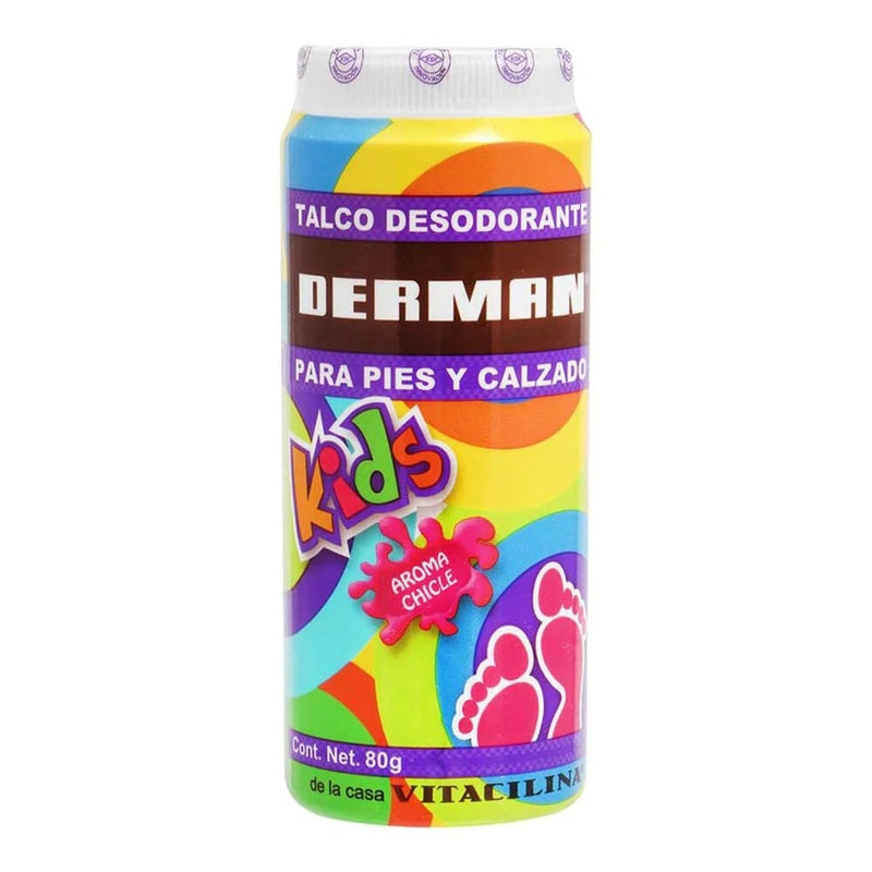 Derman Kids Chicle 80 Grs Polvo Tópica