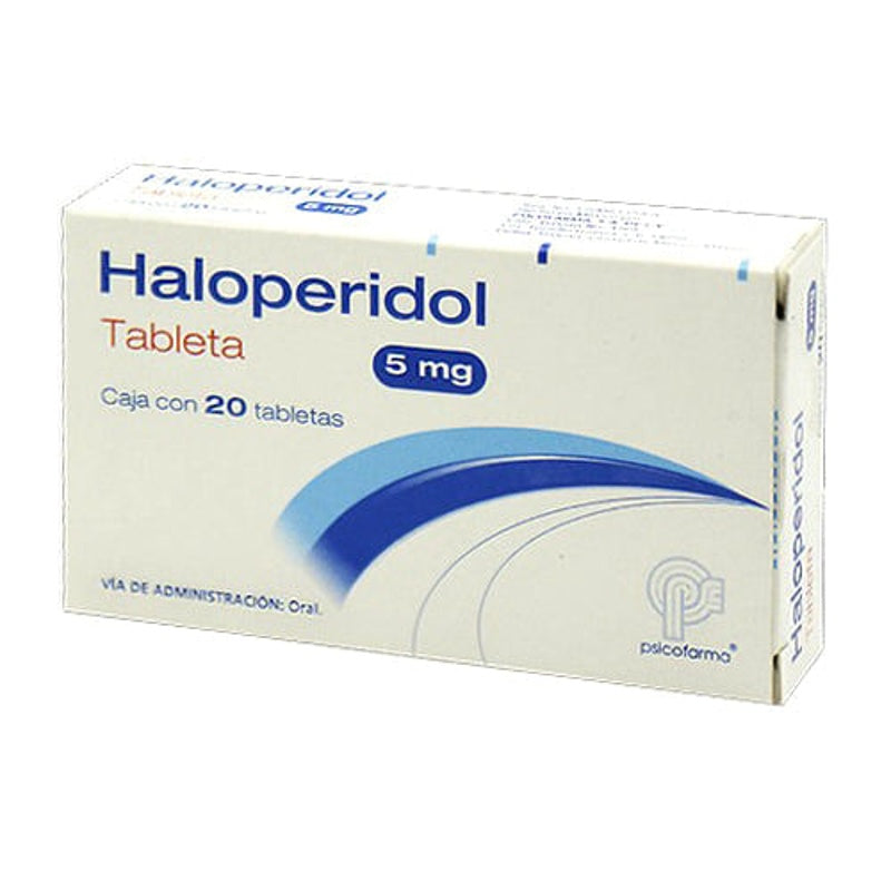 Haloperidol 5 Mg Con 20 Tabletas Alpharma