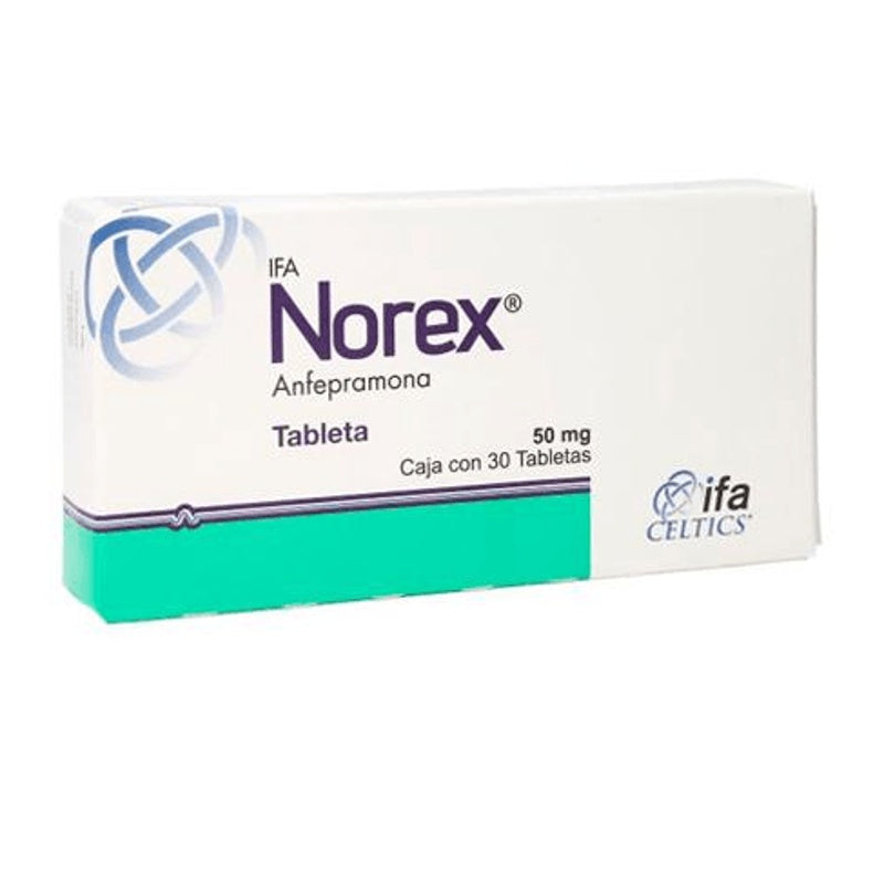 Ifa Norex 50 Mg Con 30 Tabletas