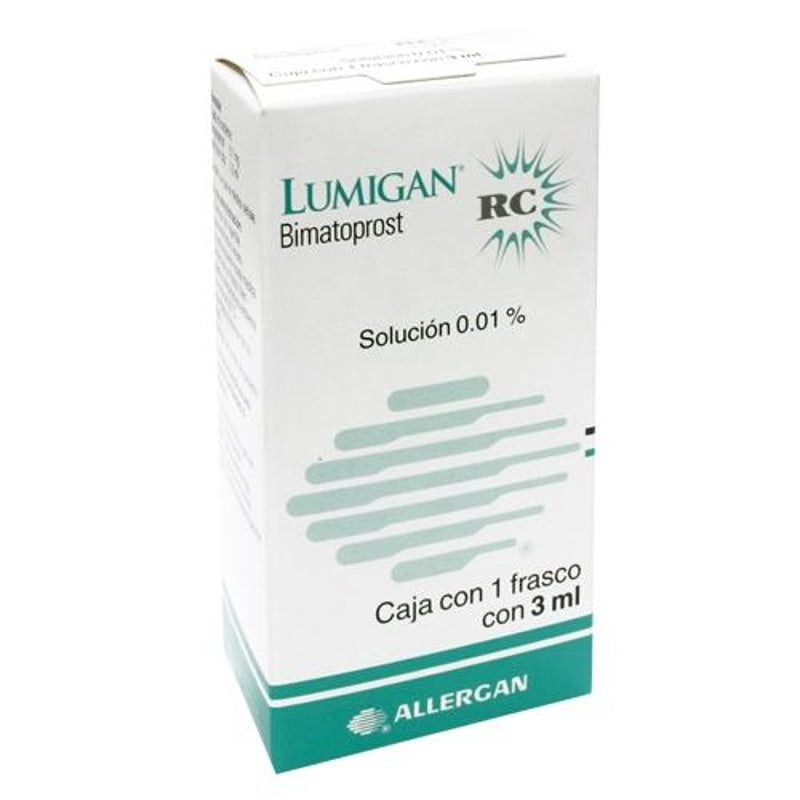 Lumigan Rc 1 Mg / Ml 3 Ml Naranja Gotas