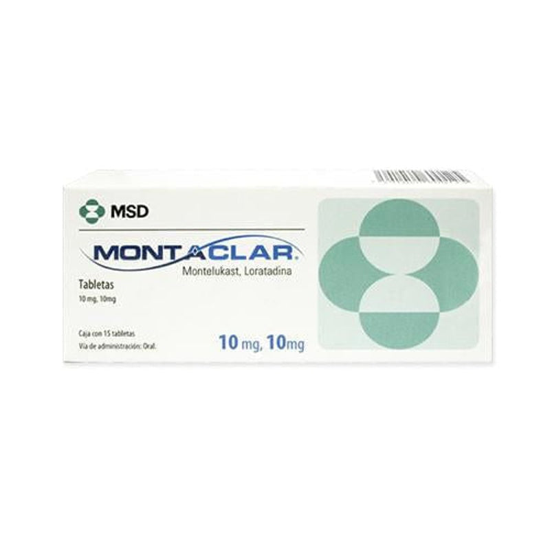 Montaclar 10 / 10 Mg Con 15 Tabletas