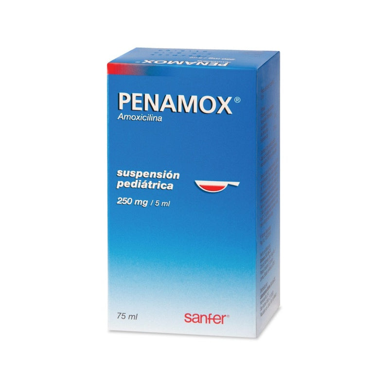 Penamox 250 Mg / 5 Ml Pediátrico 75 Ml Suspensión