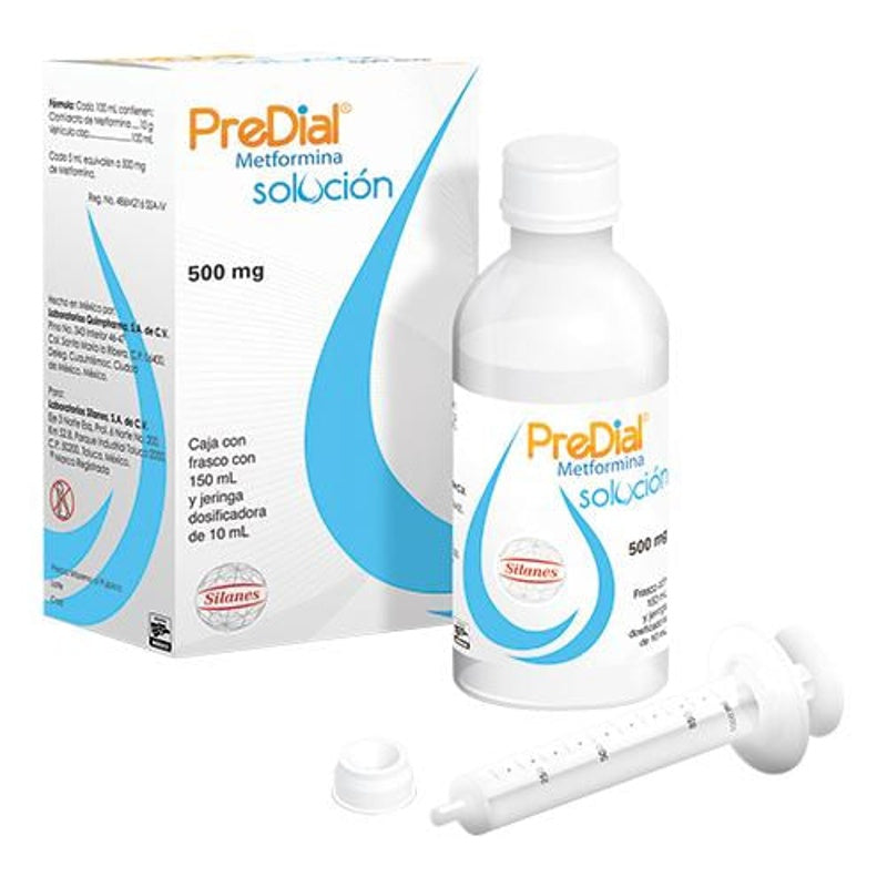 Predial 500 Mg / 5 Ml 150 Ml Solución