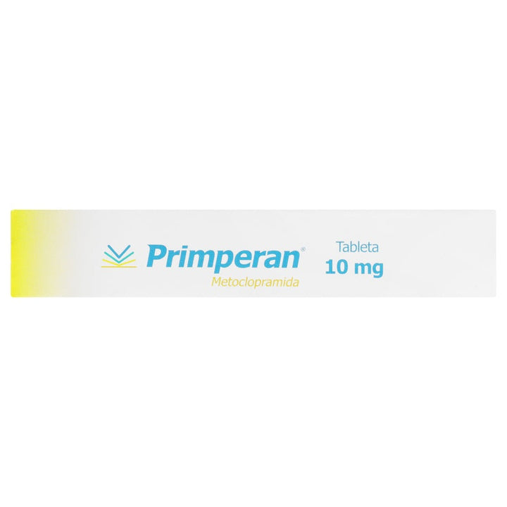 Primperan 10 Mg Con 20 Tabletas