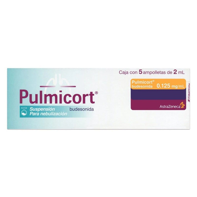 Pulmicort 0.25 / 125 Mg Oral / Nasal 2 Ml 5 Suspensión