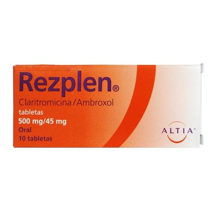 Rezplen 500 / 45 Mg Con 10 Tabletas