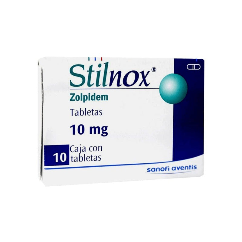 Stilnox 10 Mg Con 10 Tabletas