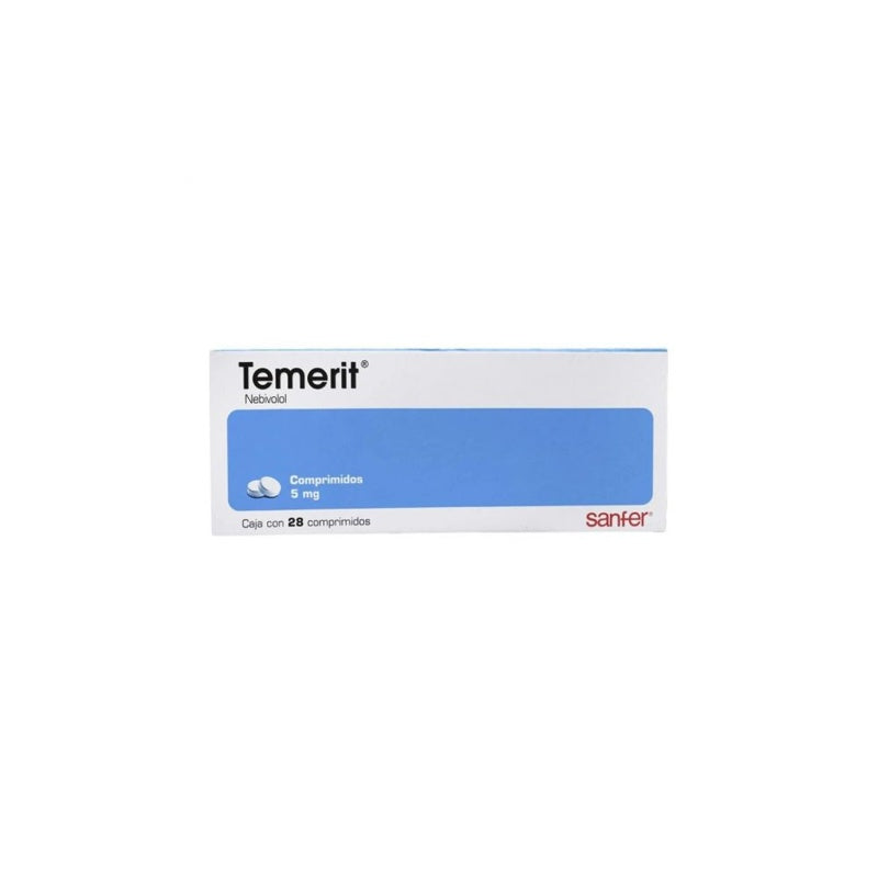 Temerit 5 Mg Con 28 Tabletas