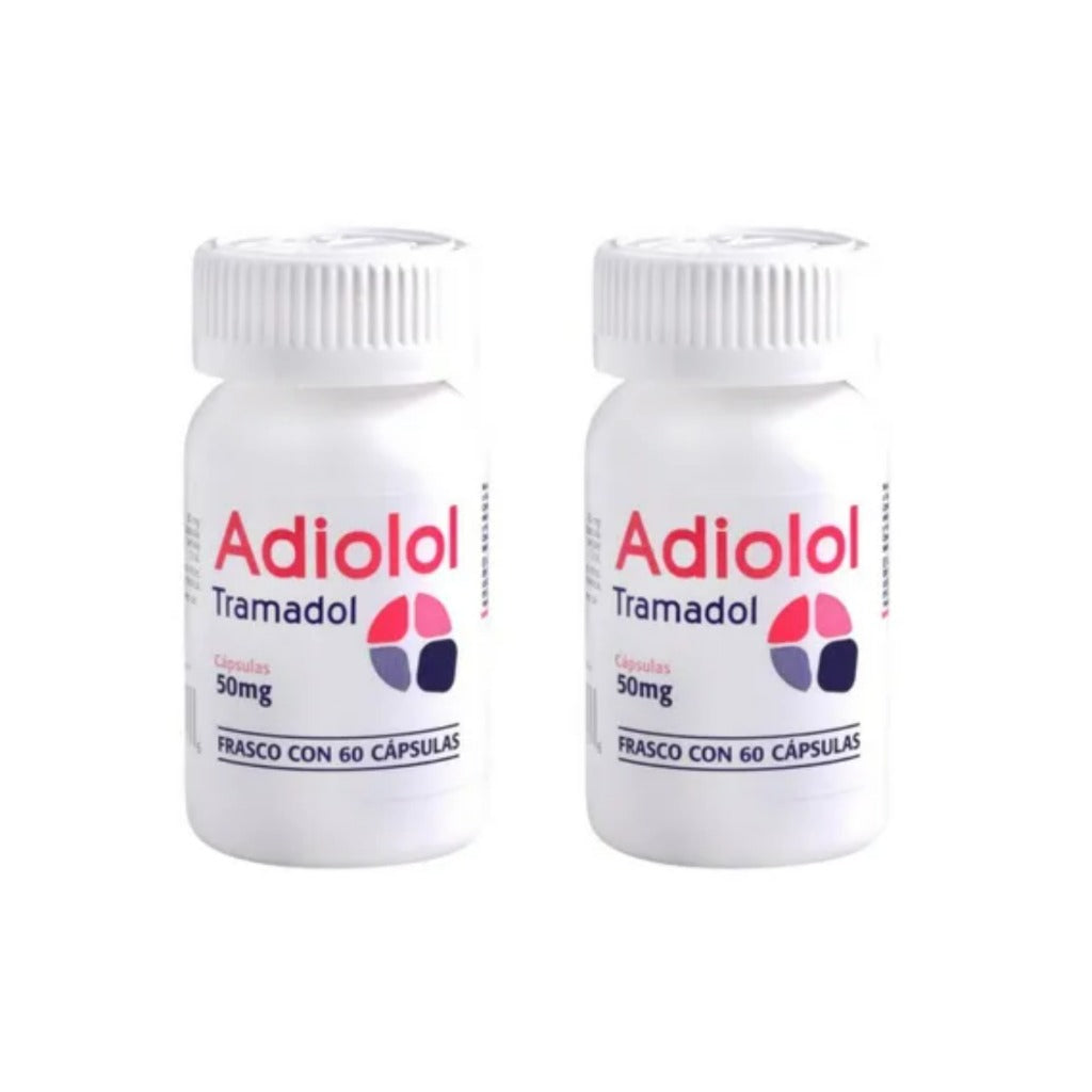Tramadol 50 Mg 60 Duopack Frasco Adiolol