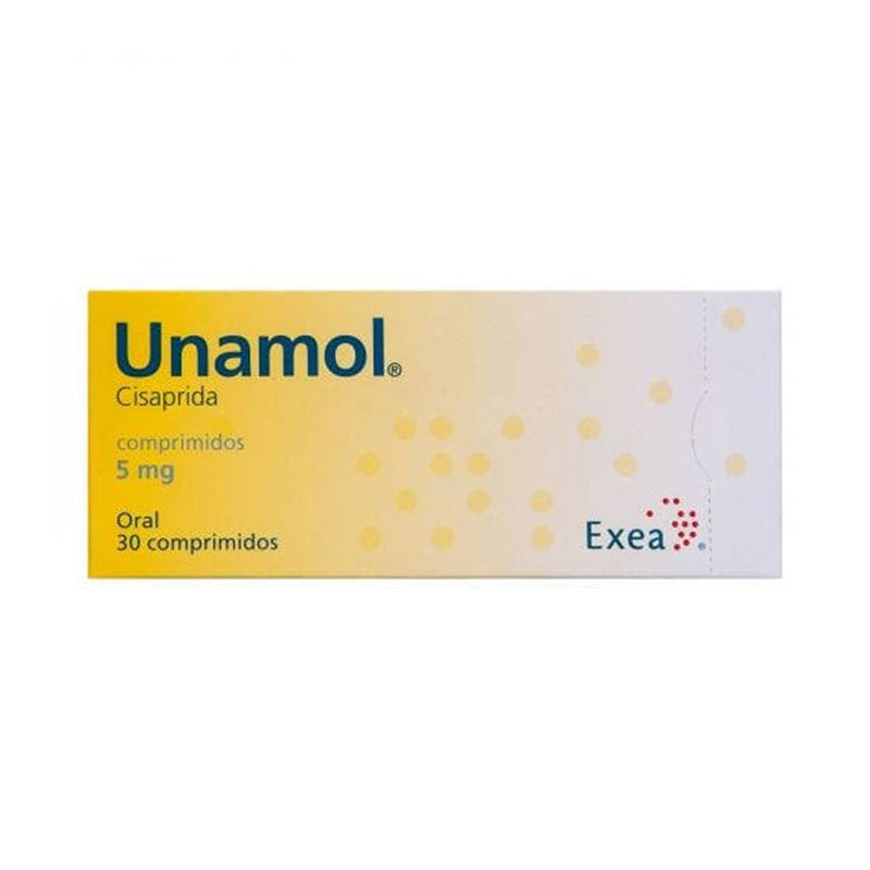 Unamol 5 Mg Con 30 Comprimidos