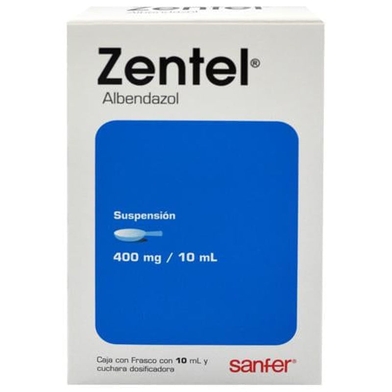 Zentel 400 Mg 10 Ml Suspensión